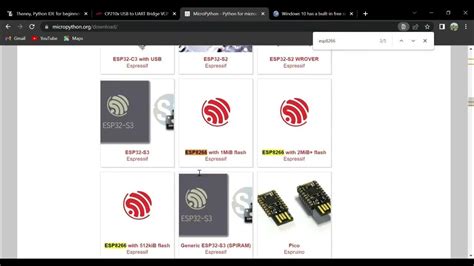 How To Use Micropython On Esp8266 Youtube