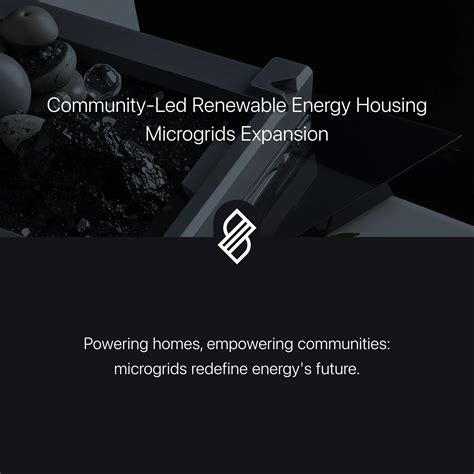 Community Led Renewable Energy Housing Microgrids Expansion → Scenario