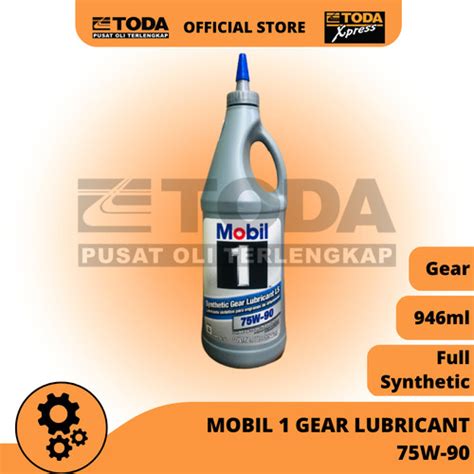 Jual Mobil 1 Synthetic Gear Lubricant 75W-90 946ml Original Oli Gardan ...