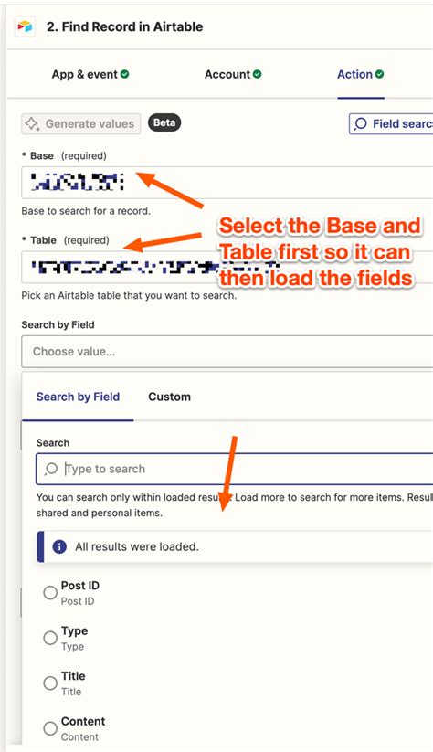 How Do I Get The Record Id Of An Airtable Field Using Jaffier Without An Api Zapier Community