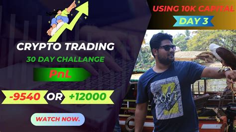 30 Days Crypto Trading Challenge Using 10k Capital Crypto