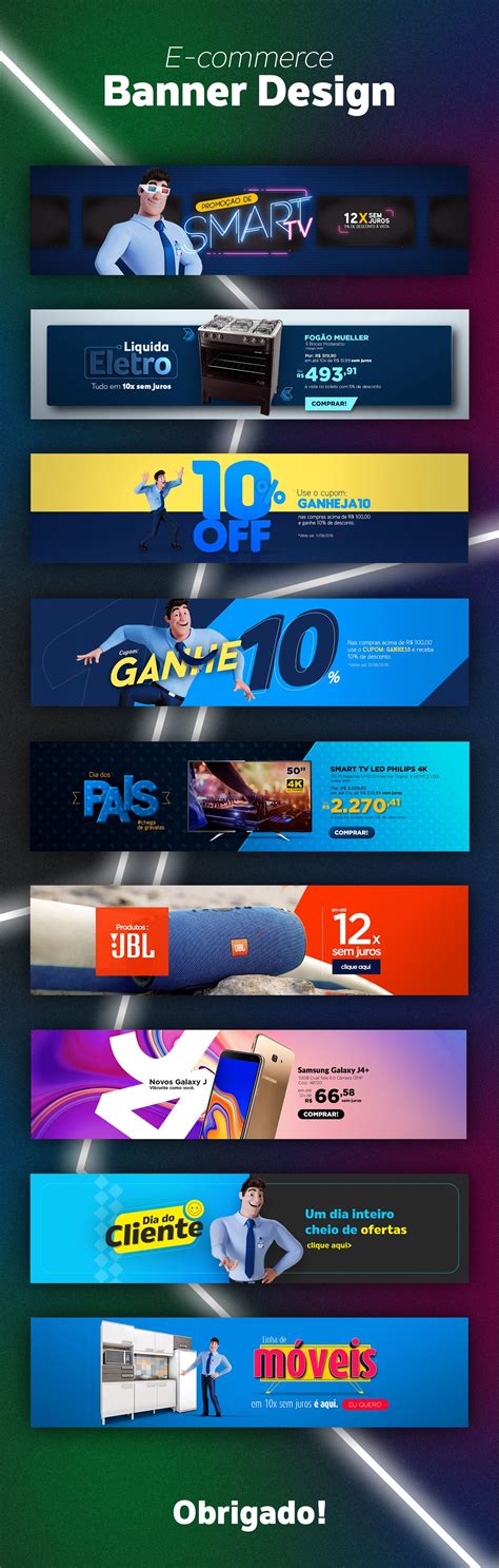 E Commerce Banners Banners Compras Design