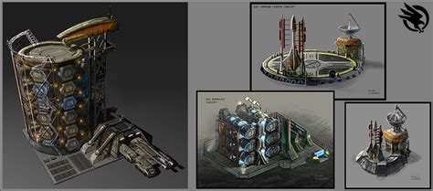 Tiberium Wars GDI Structure Concept Art Image C C Paradise ModDB