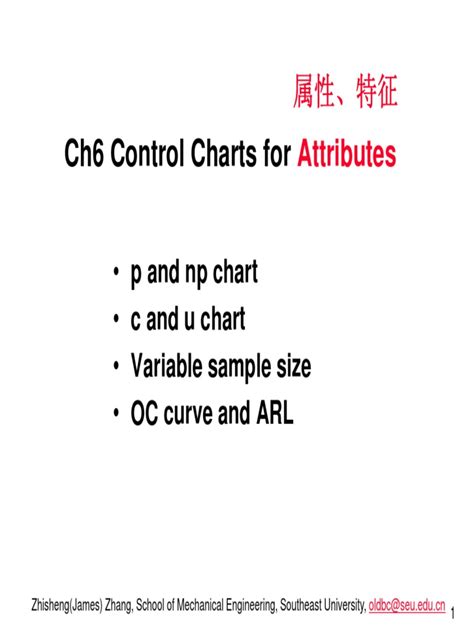As 6 Control Charts For Attributes Download Free Pdf Poisson