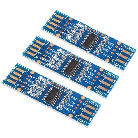 GetUSCart Pcs TTL To RS Module TTL RS Mutual Conversion Module Serial Level Conversion