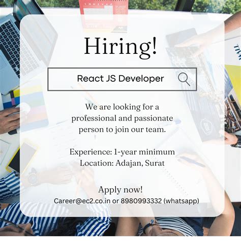 Diwa Vaghani On Linkedin Hiring Developer Experience Reactjs