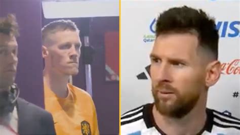 Full Video Footage Of Lionel Messis Spat With Wout Weghorst Emerges