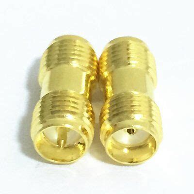 Pcs Sma Female To Rp Sma Female Male Pin Center Rf Connector Adapter High Ebay