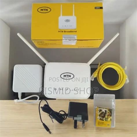 Mtn Universal Broadband 4g Router Backup Battery White In Kasoa Networking Products