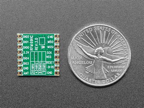 RFM HCW MHz Transceiver Radio Module ID Adafruit Industries Unique Fun DIY