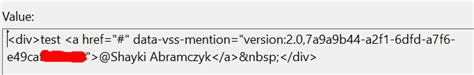 C Ping User In Azure Devops Comment Stack Overflow
