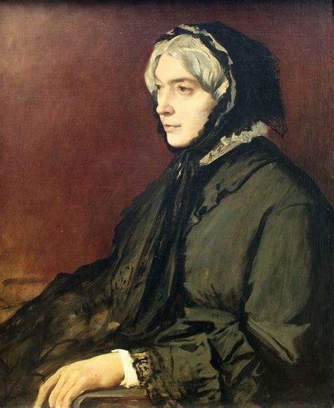 Ансельм Фейербах Картина «Мачеха художника 1878 Портрет Картины Художник