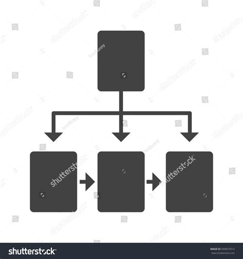 Flowchart Stock Vector Royalty Free Shutterstock
