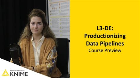 Course Preview Productionizing Data Pipelines Youtube