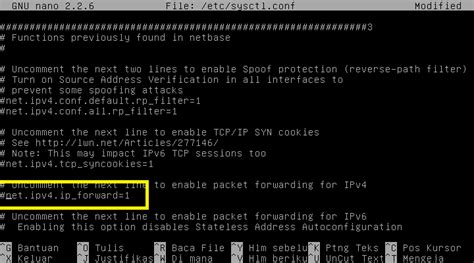 Langkah Konfigurasi Gateway Dan DHCP Server Di Debian ISMIAGNIA