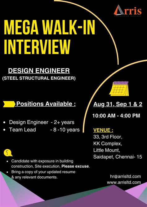 S D On Linkedin Arris Walkin Walkininterview Walkindrive