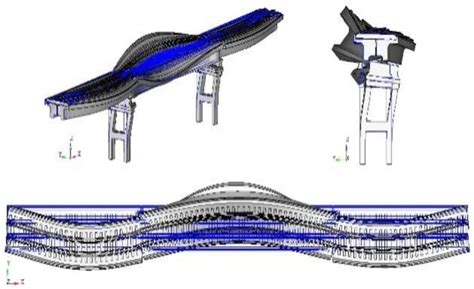 Modal Analysis 5 Th Mode Of Natural Oscillations Frequency 915 Hz Download Scientific