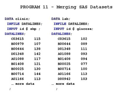 Lesson 7 Topics Reading Sas Data Sets Subsetting