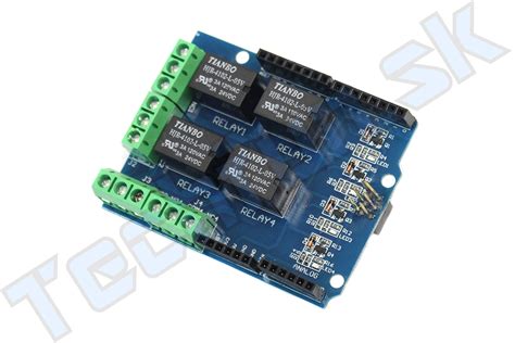 Arduino Relay Shield V1 0 Techfun Sk Naj Arduino Shop