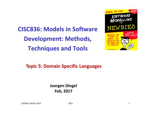 [ppt] cisc836 models in software development methods techniques