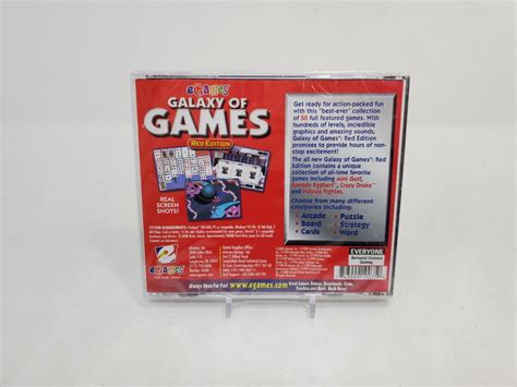 Galaxy Of Games Red Edition Pc 2000 For Sale Online Ebay