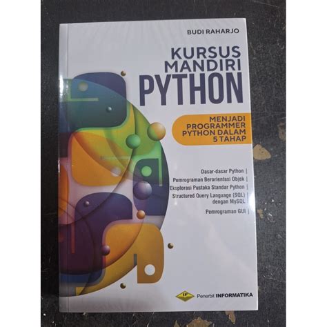 Jual Buku Kursus Mandiri Python Shopee Indonesia