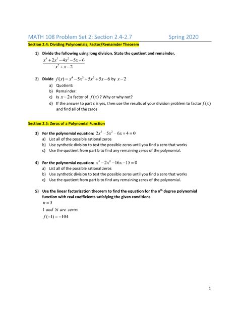 solved math 108 problem set 2 section 2 4 2 7 spring 2020