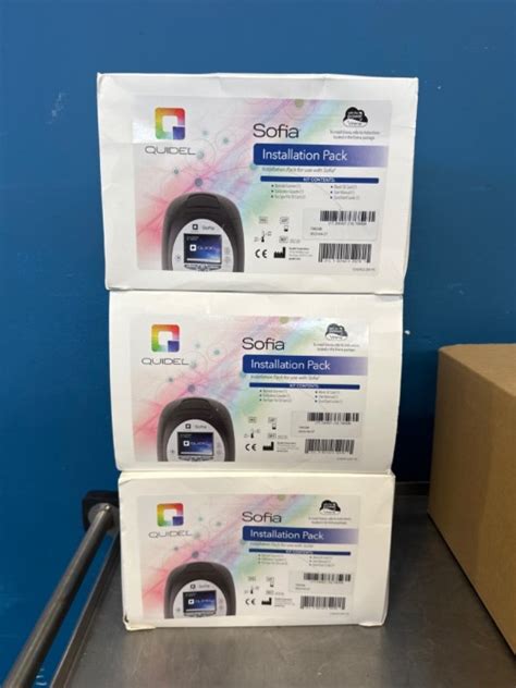 Quidel Sofia Fluorescent Immunoassay Analyzer Lot Of 4 3 Box For Sale