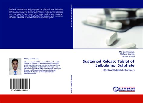 Pdf Sustained Release Tablet Of Salbutamol Sulfate Effects Of