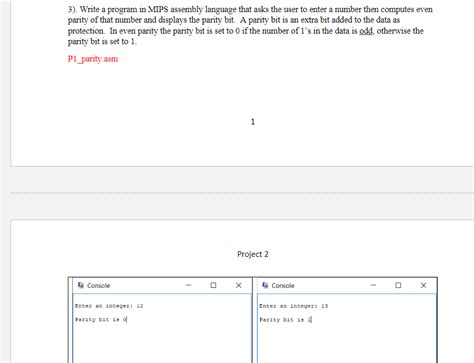 Solved 3 Write A Program In Mips Assembly Language That