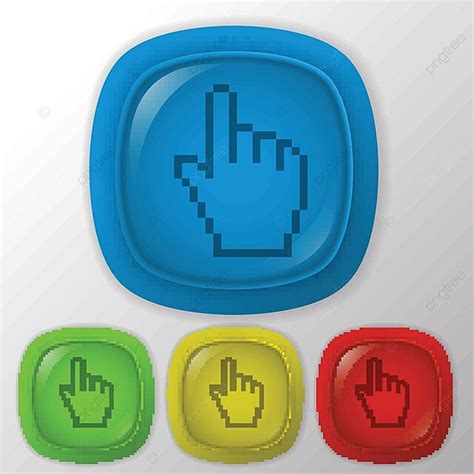 mouse hand cursor vector shape direction vector vector shape