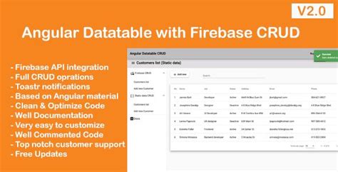 Angular Datatable Crud Codemarket