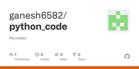 Github Ganesh6582pythoncode My Codes