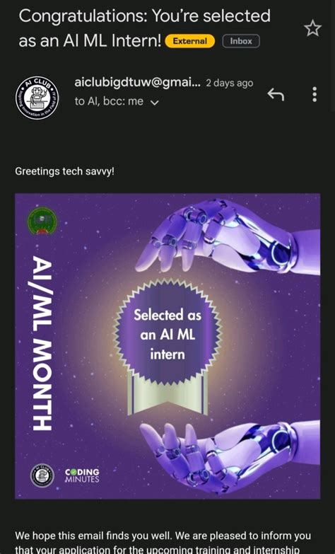 Tripti Jaiswal On Linkedin Internship Training Aiml