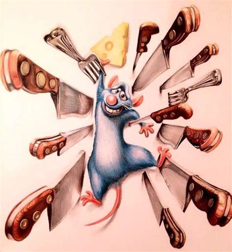 Remy Drawing By Cyan Instagram Ratatouille Disney Sketches