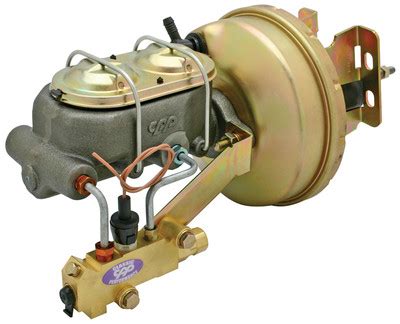 55 56 57 Chevy Belair 150 210 Power Brake Booster Kit Complete 8 Disc