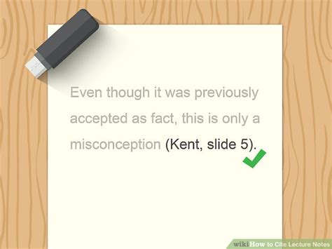 Ways To Cite Lecture Notes WikiHow