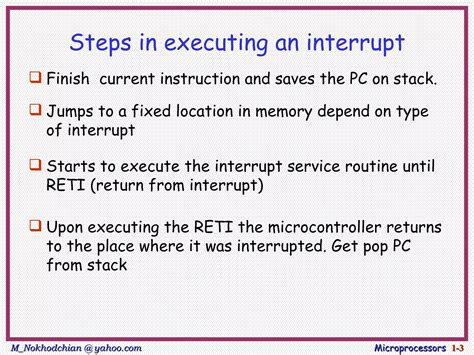 8 Interrupt 8051 Ppt