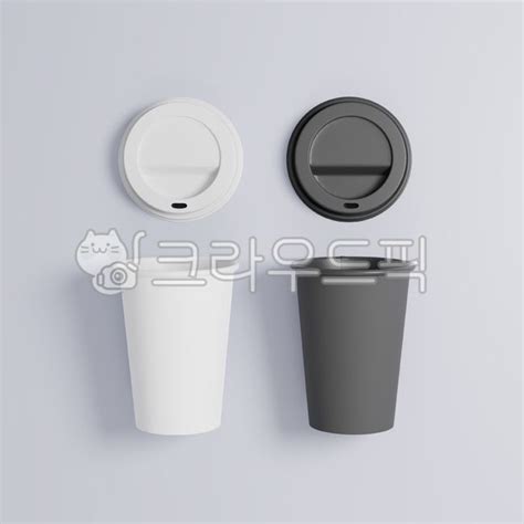 카페 커피 종이컵 종이용기 컵 사진이미지일러스트캘리그라피 걱정이녕작가