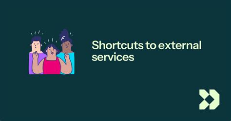 Shortcuts To External Services Docs
