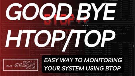 Realtime Linux Terminal Monitoring System Cli Intuitive Dashboard Btop Youtube