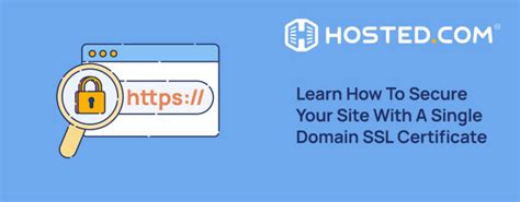 What Is A Single Domain Ssl Certificate Blog