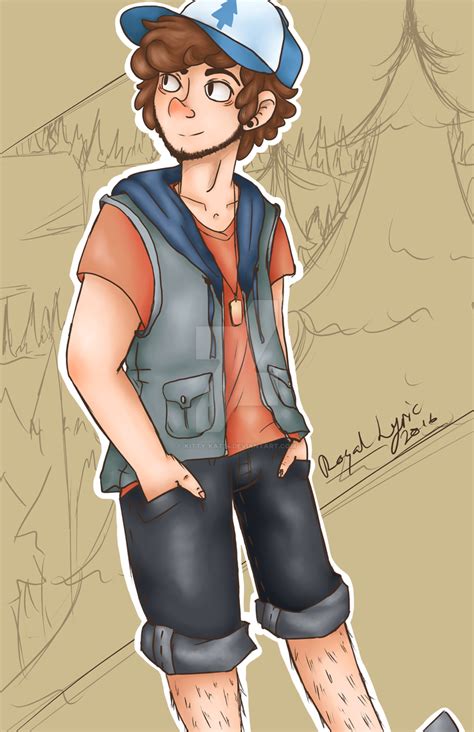 Wip Dipper Pines By Kitty Kat On Deviantart