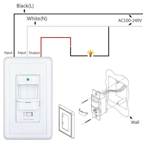 pir motion sensor light switch avatarcontrols
