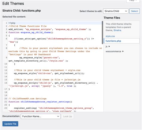 如何在 wordpress 中查找、访问和编辑 functions php wpmay