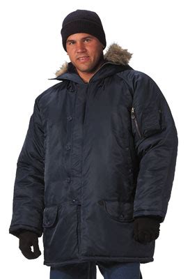 Rothco N 3b Snorkel Parka Navy Blue Combat Sport Supply