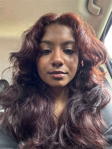 Brown Hair On Brown Skin Red Hair On Dark Skin Copper Hair Dark Deep