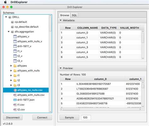 Connecting Drill Explorer To Data Apache Drill