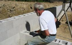 Earth Song Dry Stack Concrete Block Construction