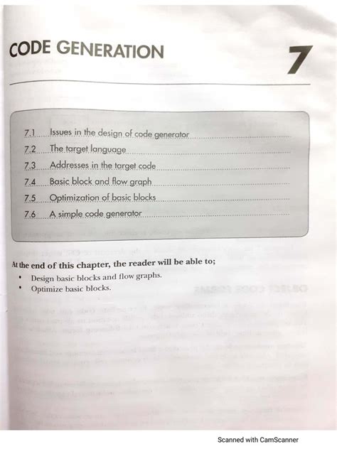 Cd Unit4 Code Gen Pdf
